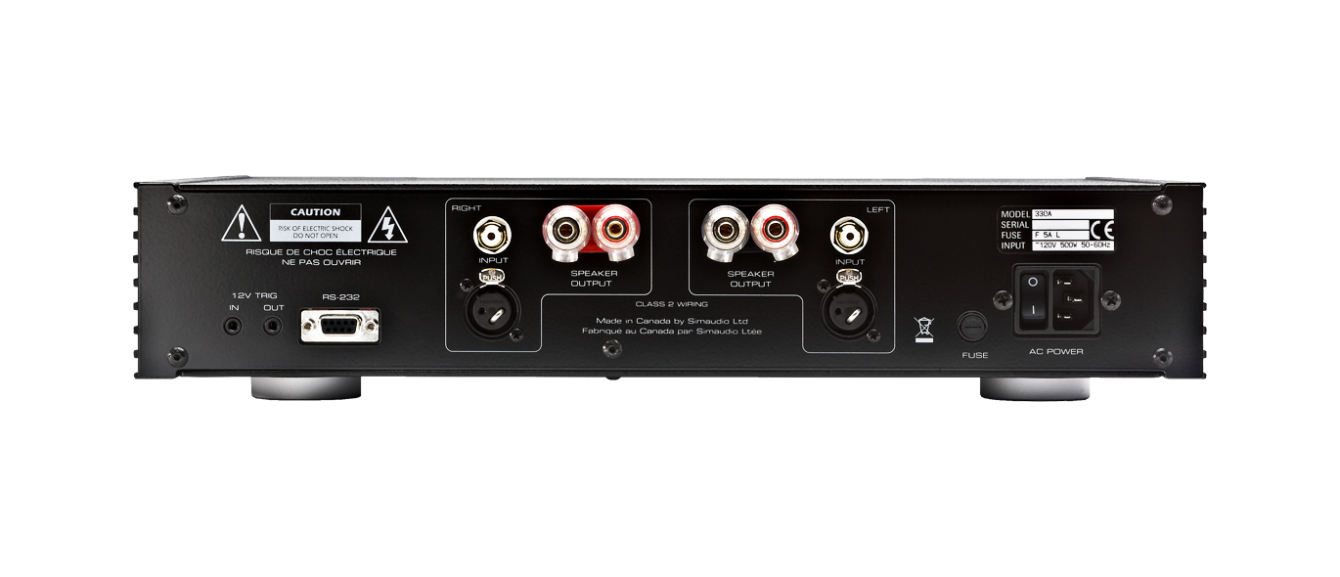 330A Power Amplifier | High Performance Power Amp | MOON - Simaudio