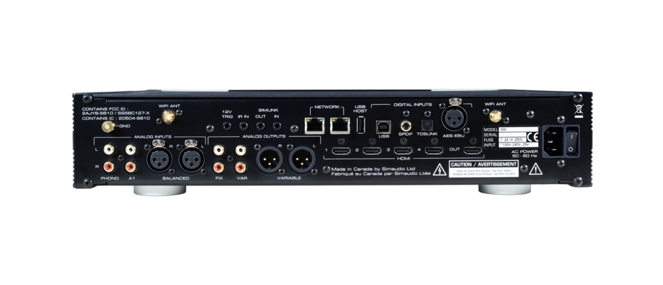 390 Network Player / Preamplifier | High End Preamp | MOON - Simaudio