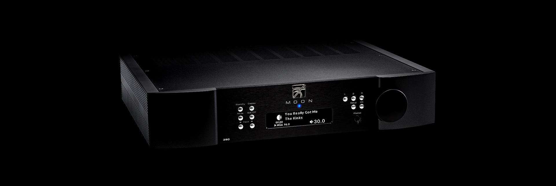 390 Network Player / Preamplifier | High End Preamp | MOON - Simaudio